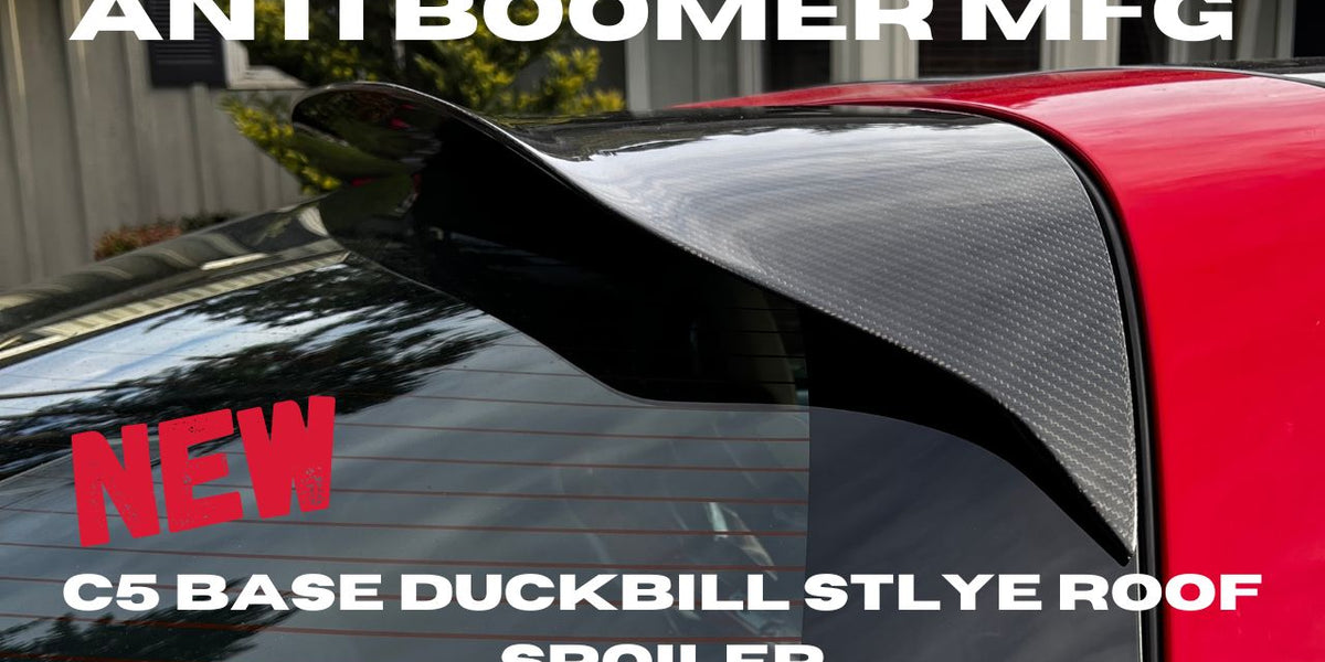 Add some JDM flare with the NEW C5 base Duckbill roof spoiler — Anti ...